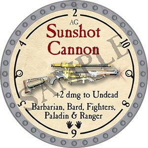 Sunshot Cannon - 2023 (Platinum) – Trent Tokens