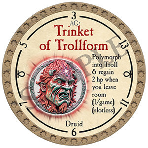 Trinket of Trollform - 2024 (Gold) – Trent Tokens