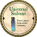 Universal Solvent - 2008 (Gold) - UC – Trent Tokens