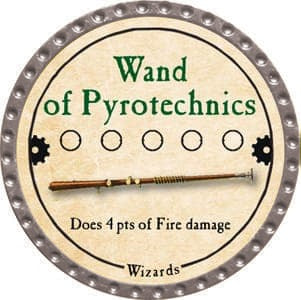Wand of Pyrotechnics - 2013 (Platinum) – Trent Tokens